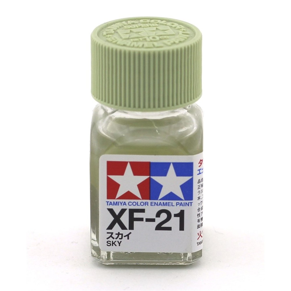 TAMIYA 田宮 油性法瑯漆 XF-21 消光天空色 10ml 貨號XF21 | 蝦皮購物