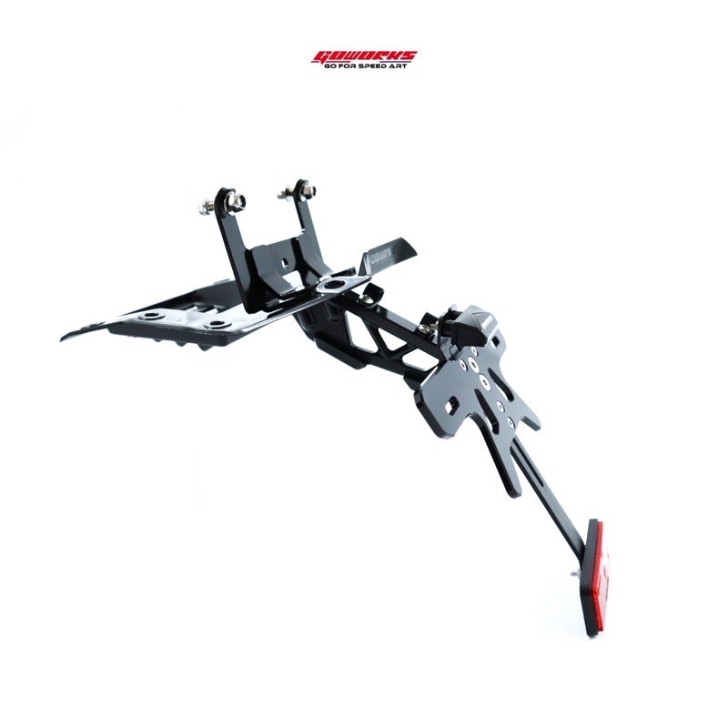 送牌照燈 【LFM】 GOWORKS KRV 專用 鋁合金後牌架 短牌架 車牌架 上移 牌架 翹牌 車牌燈 佐騰國際 | 蝦皮購物