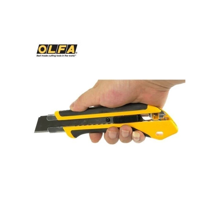 日本 OLFA 特大型防滑橡膠X系列美工刀 附掛洞(XH-AL)自動鎖定25mm刀片 日本包裝型號212B型 | 蝦皮購物