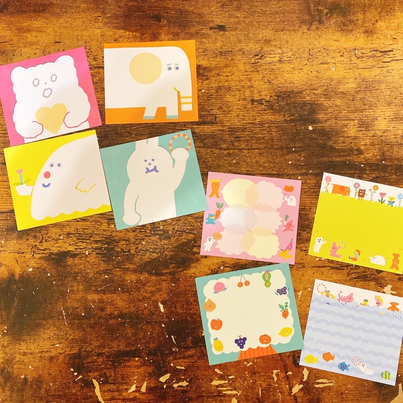 日本 AIUEO 表現社 便條紙 信紙 便簽 MEMO紙 手帳 文具 | 蝦皮購物