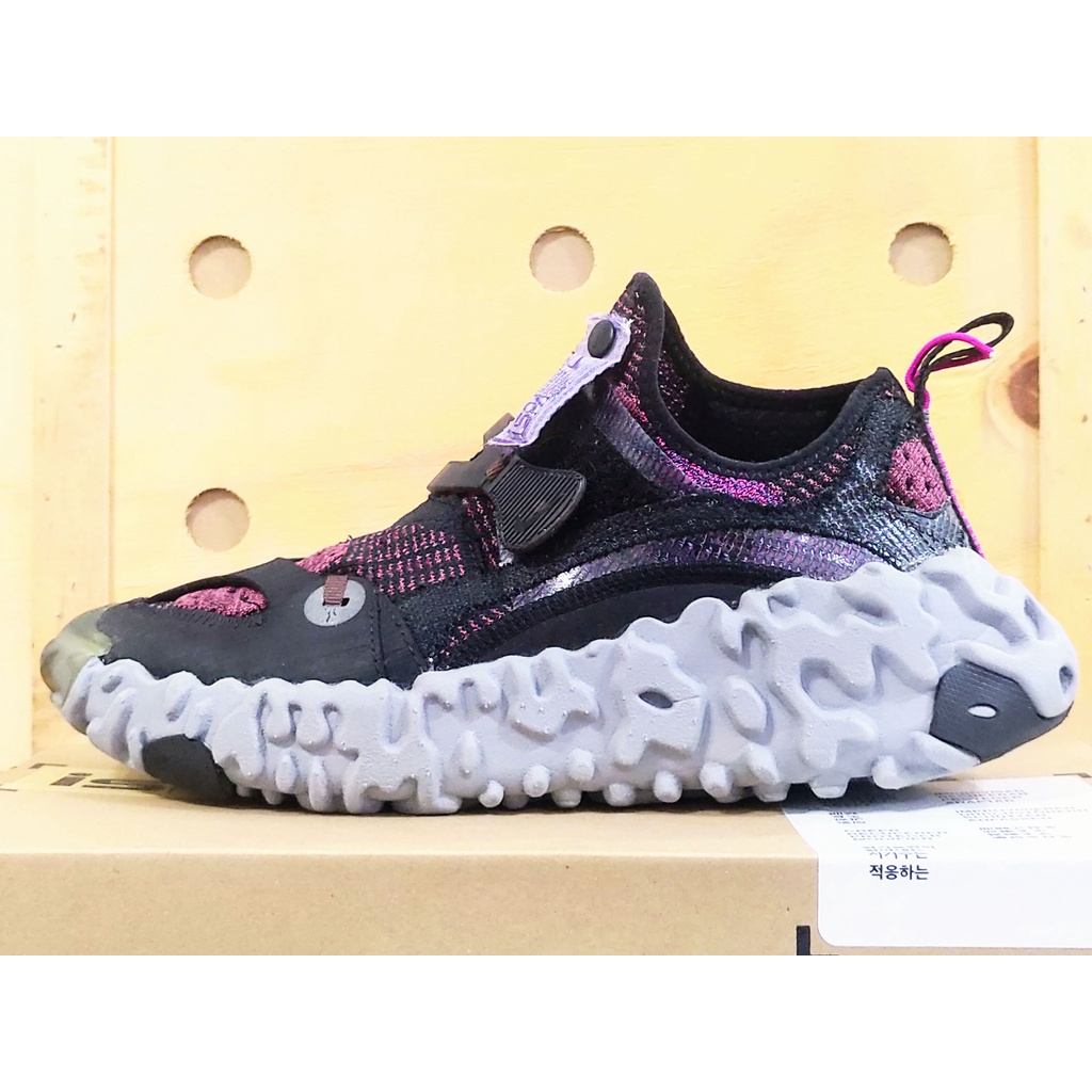 NIKE OVERREACT FLYKNIT ISPA BLACK 黑紫 | 蝦皮購物