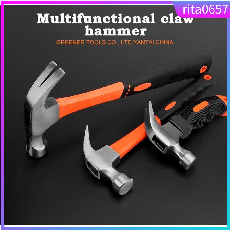 New Stubby Claw Hammer TPR Handle, Steel, Small Hand Tool | 蝦皮購物