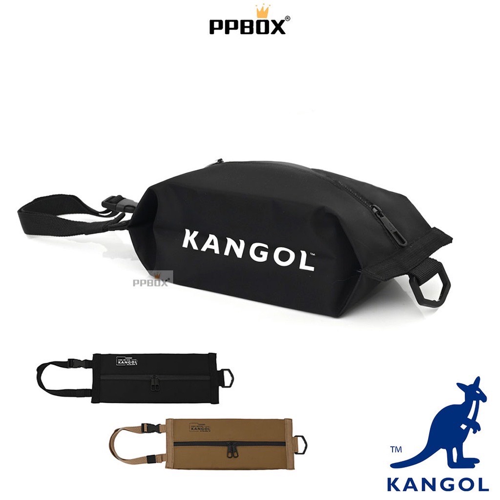 KANGOL 戰術風格 收納包【62557780】包包 收納袋 手提袋 手提包 面紙袋 露營必備 戶外用品 PPBOX | 蝦皮購物