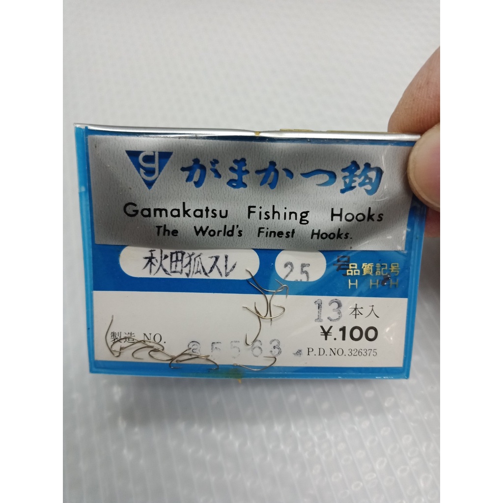 GAMAKASTU 秋田 無倒鉤 2號 2.5號 魚鉤 | 蝦皮購物