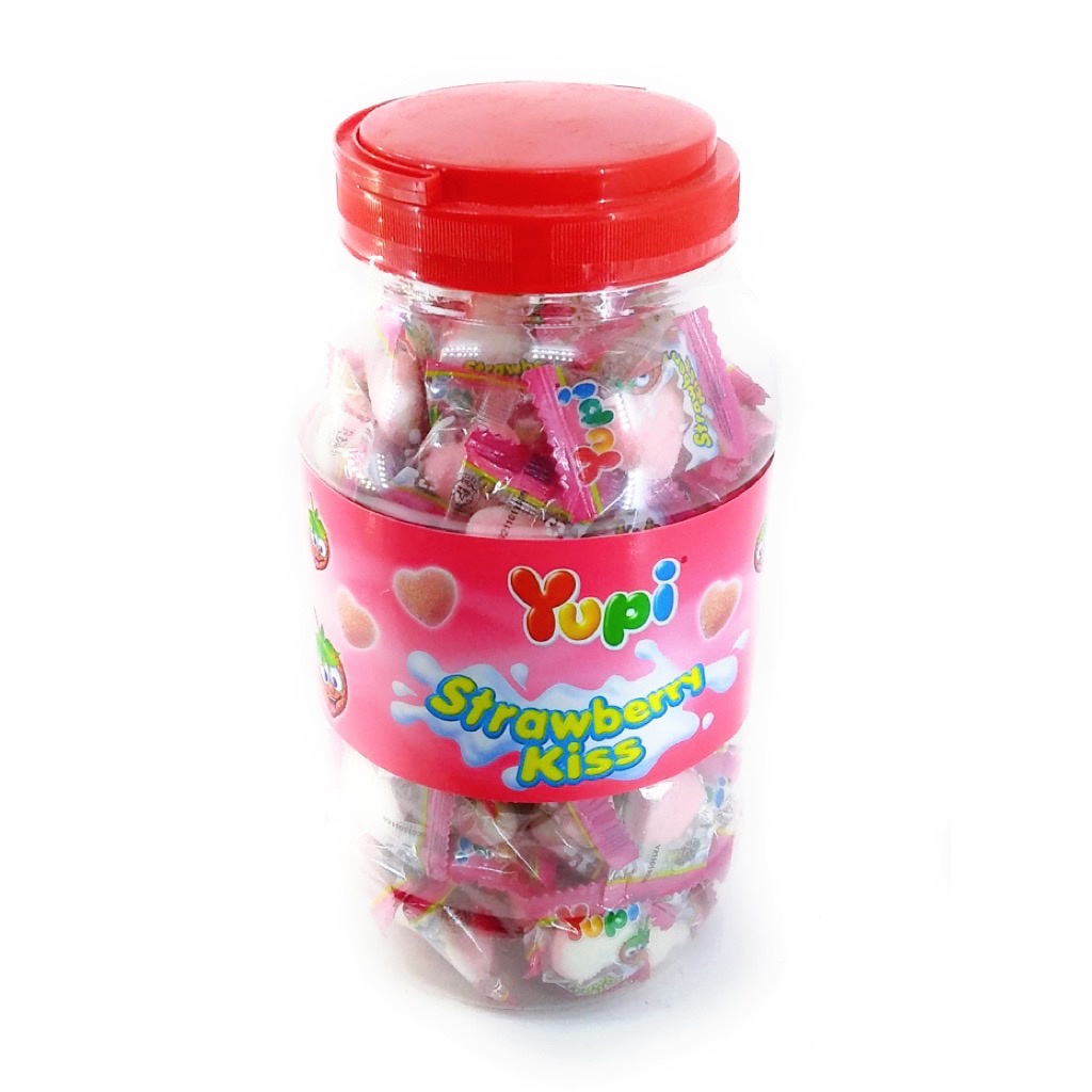 《糖果》Yupi呦皮草莓味QQ軟糖/草莓牛奶QQ糖/草莓QQ軟糖/草莓軟糖/水果軟糖/愛心造型軟糖/心型糖果/小朋友最愛 | 蝦皮購物