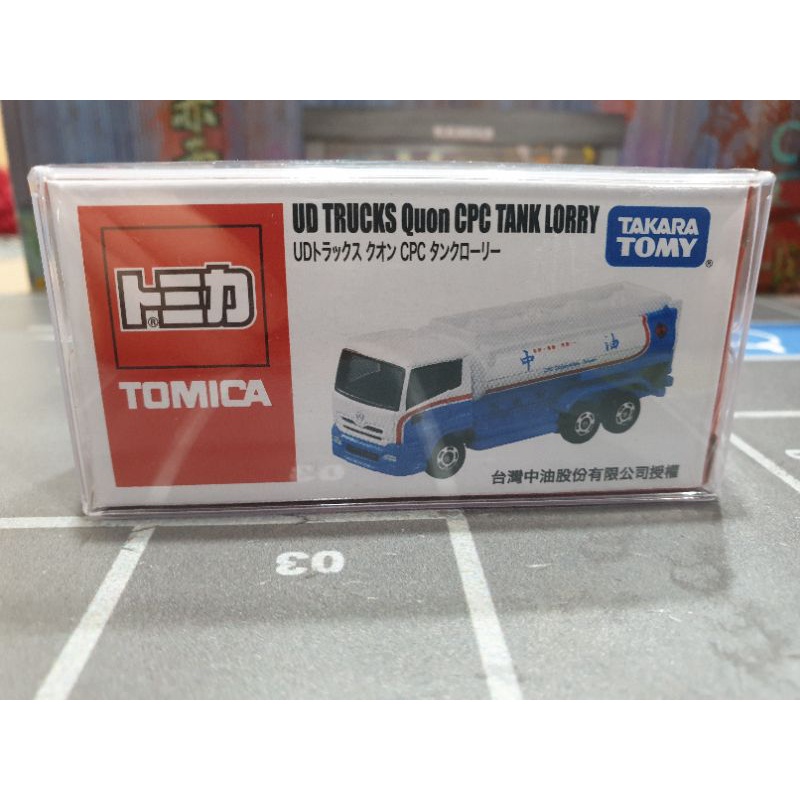 宥宥 TOMICA 多美小汽車 台灣限定 台灣中油 油罐車 UD TRUCKS Quon CPC TANK LORRY | 蝦皮購物