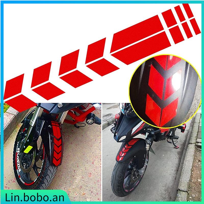 Motorcycle Front Fender Arrow Sticker Decoration Warning Ref | 蝦皮購物