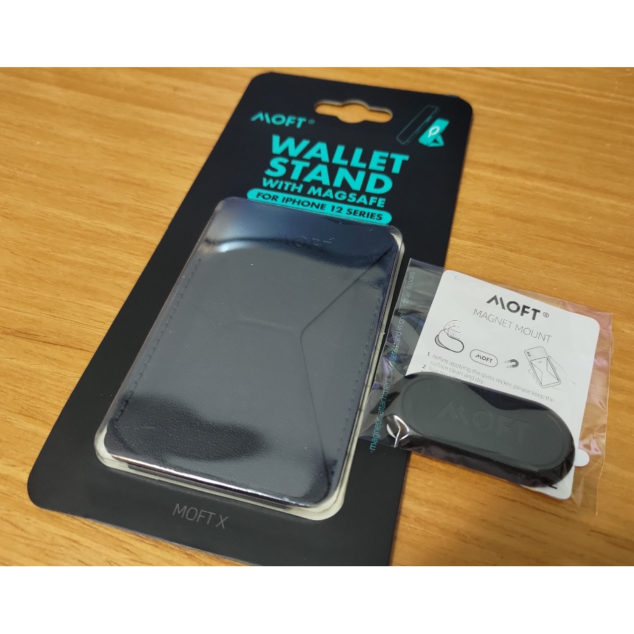 MOFT - Wallet Stand with MagSafe磁吸手機支架 for iPhone 12 series黑 | 蝦皮購物
