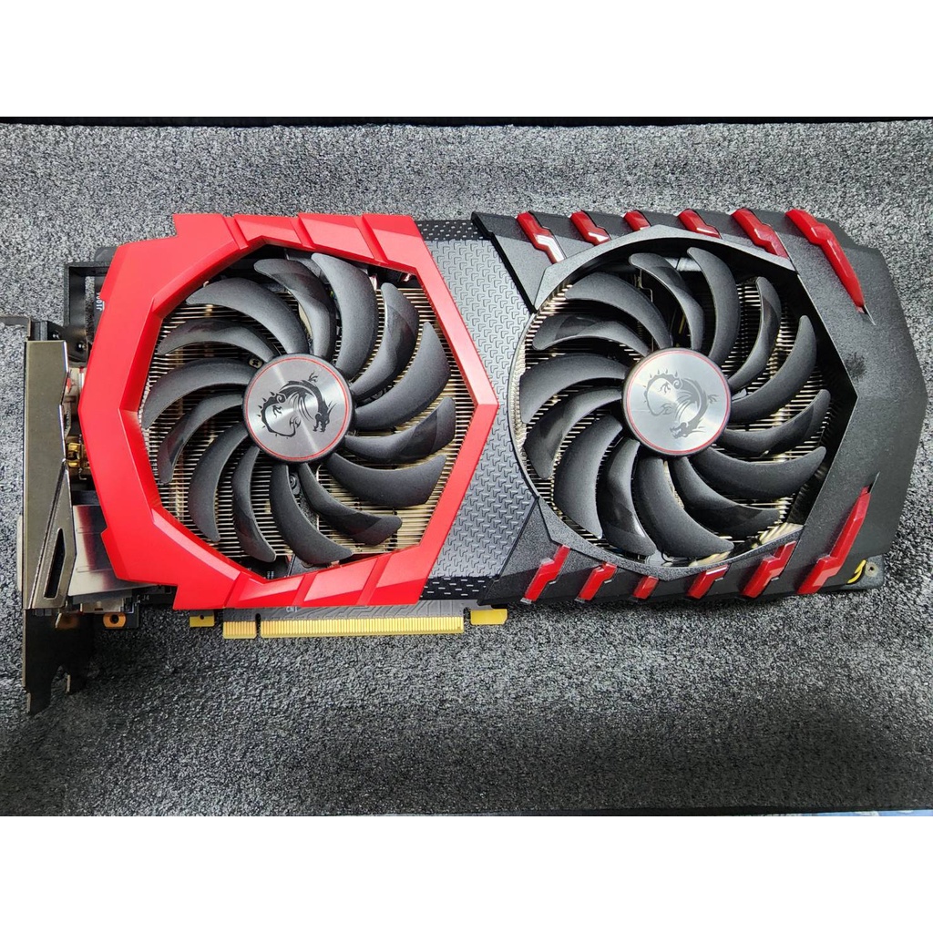 MSI GTX 1060 gaming x 6G 微星 紅龍 顯示卡 | 蝦皮購物