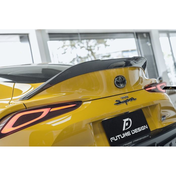 【Future_Design】Toyota GR Supra FD 高品質 CARBON 碳纖維 卡夢尾翼 現貨 | 蝦皮購物