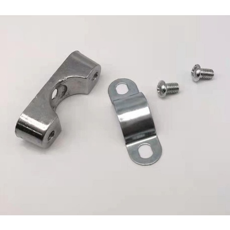 【susumy】鋁管線座 鋁合金離牆碼 離牆卡 元寶卡 圓管鋁製管卡 鋁制騎馬卡 明裝管卡夾 管箍 管碼 | 蝦皮購物