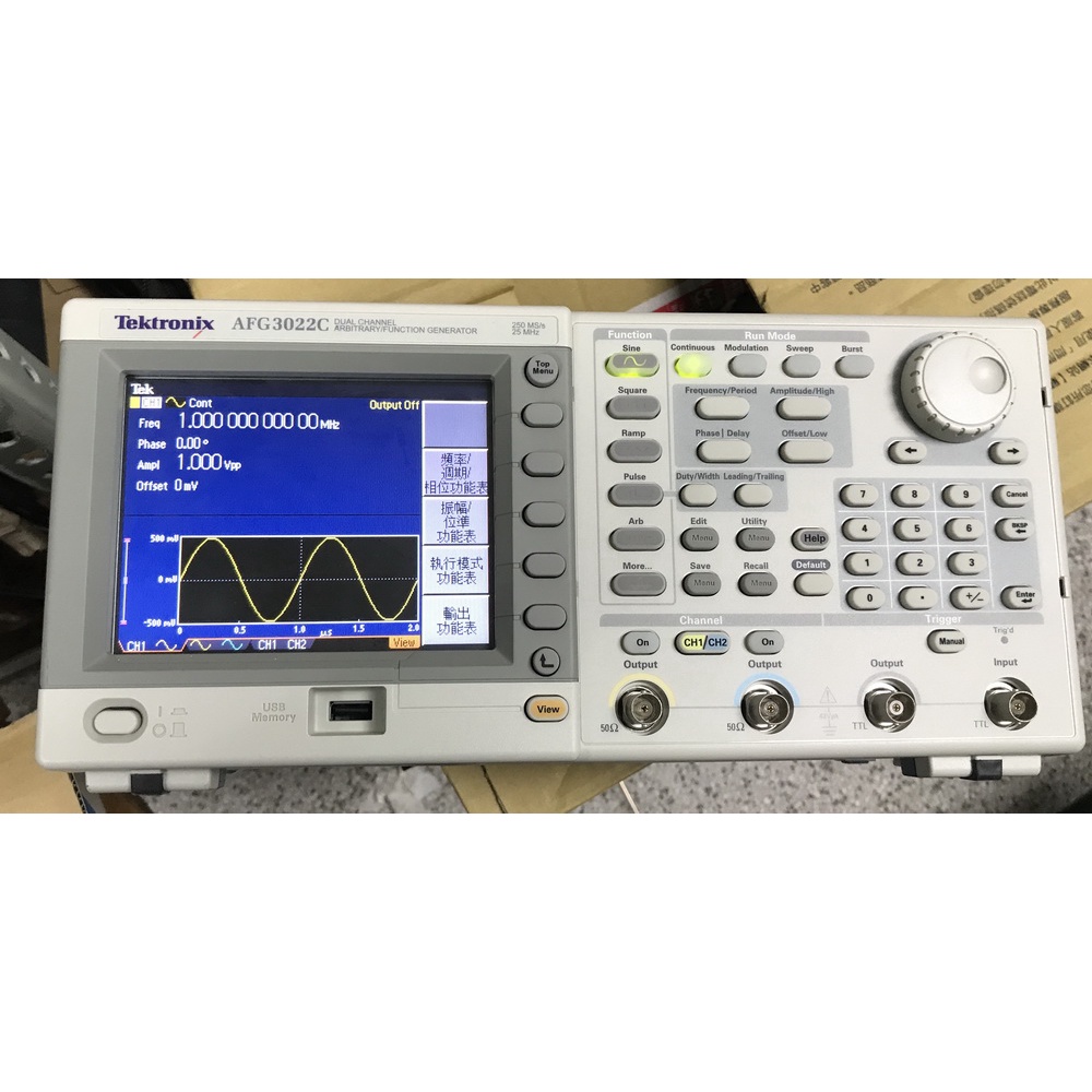 Tektronix AFG3022C 25Mhz 波形產生器 任意波形訊號函數產生器 | 蝦皮購物