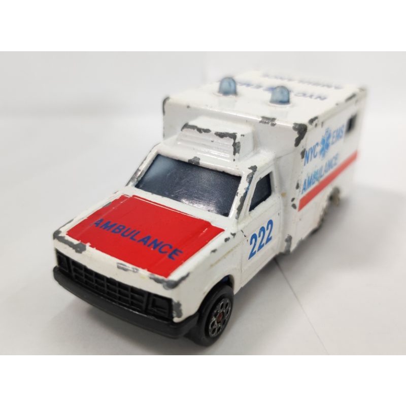 美捷輪 絕版 majorette AMBULANCE 救護車 1/60 no.255 1990 | 蝦皮購物