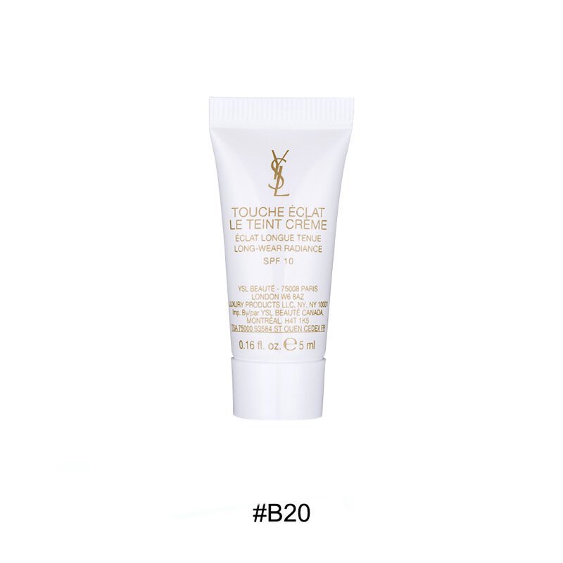 『YSL 聖羅蘭』超模光感極潤粉底液B20-5ml | 蝦皮購物