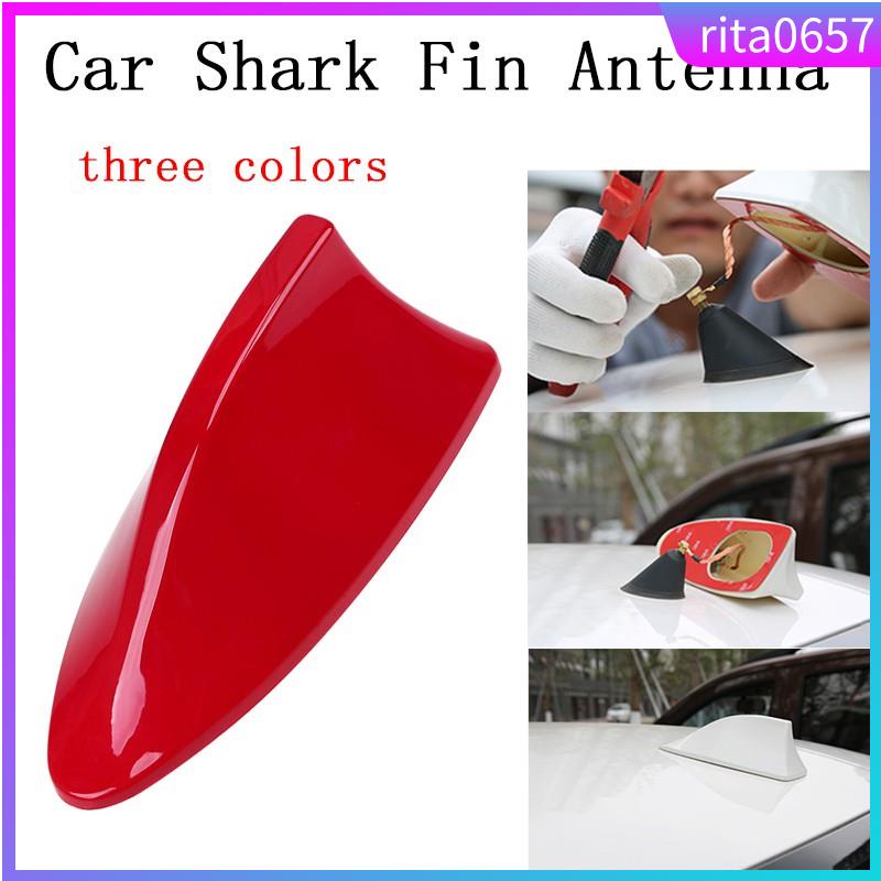 Car Shark Fin Antenna Auto Radio Signal Aerials Roof Antenna | 蝦皮購物