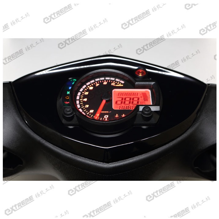 勁戰三代 KOSO RX-2N 儀表 改裝 YAMAHA 專用 直上 套件 溫度 電壓 機車手機架 [極致工坊] | 蝦皮購物