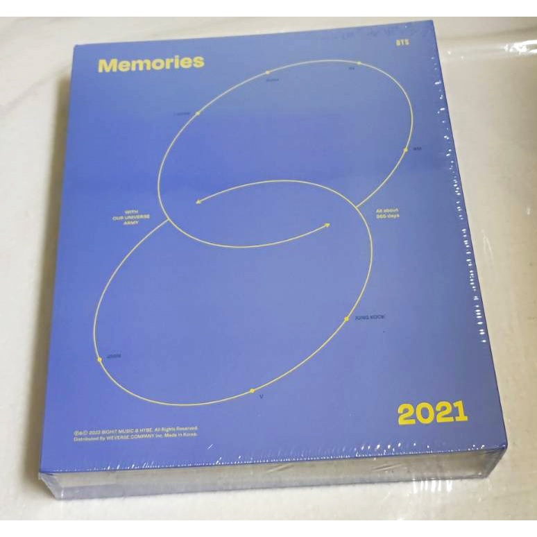 BTS Official MEMORIES OF 2021 Bangtan Sonyeon A.R.M.Y Kpop | 蝦皮購物
