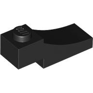 磚家 LEGO 樂高 黑色 Arch 1x3 Inverted 反向 拱型磚 半拱型 顆粒磚 造型磚 70681 | 蝦皮購物