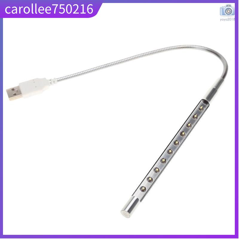 Portable Flexible Ultra Bright Mini 10 LED USB Light Compute | 蝦皮購物