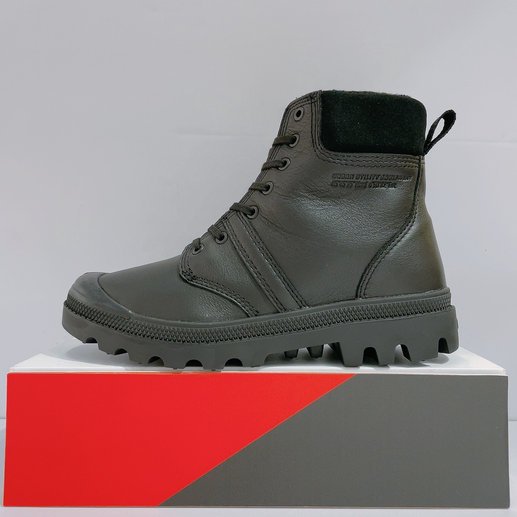 PALLADIUM PALLABROUSSE CUFF WP+ 男女款 黑色 皮革 防水 雨靴 77982-001 | 蝦皮購物
