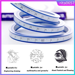 40/60cm Flexible Curve Ruler Snake Ruler Curve Rulers for Dr | 蝦皮購物