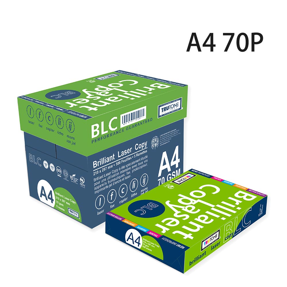含稅附發票【史代新文具】BLC 70P A4 影印紙/多功能紙 (5包/箱) | 蝦皮購物