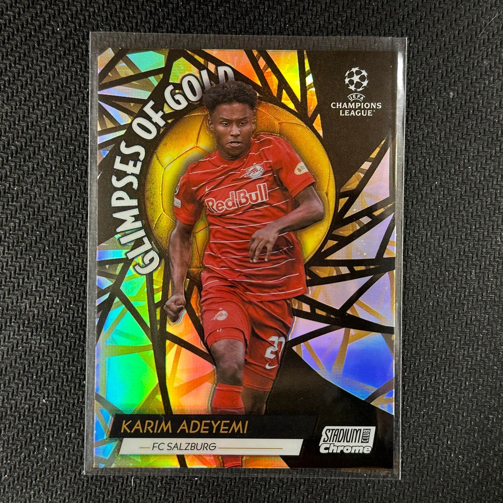 Karim Adeyemi 2022 Topps Stadium Club Chrome 德國 球員卡 | 蝦皮購物