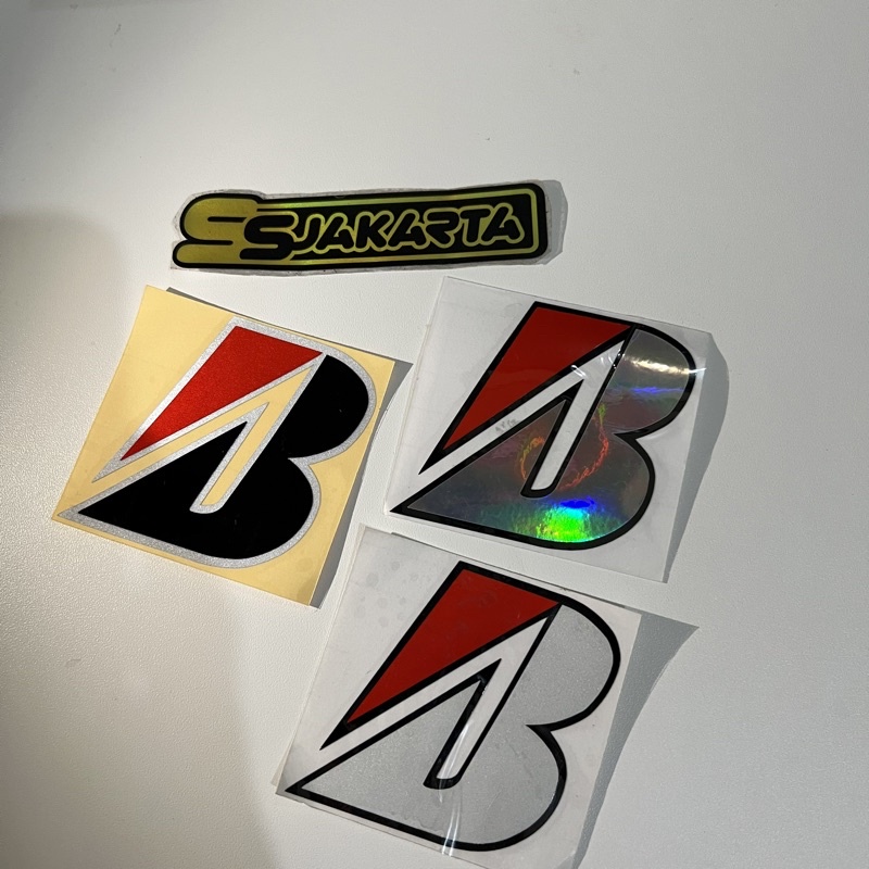 LOGO B 貼紙 BRID GES 色調切割貼紙 | 蝦皮購物