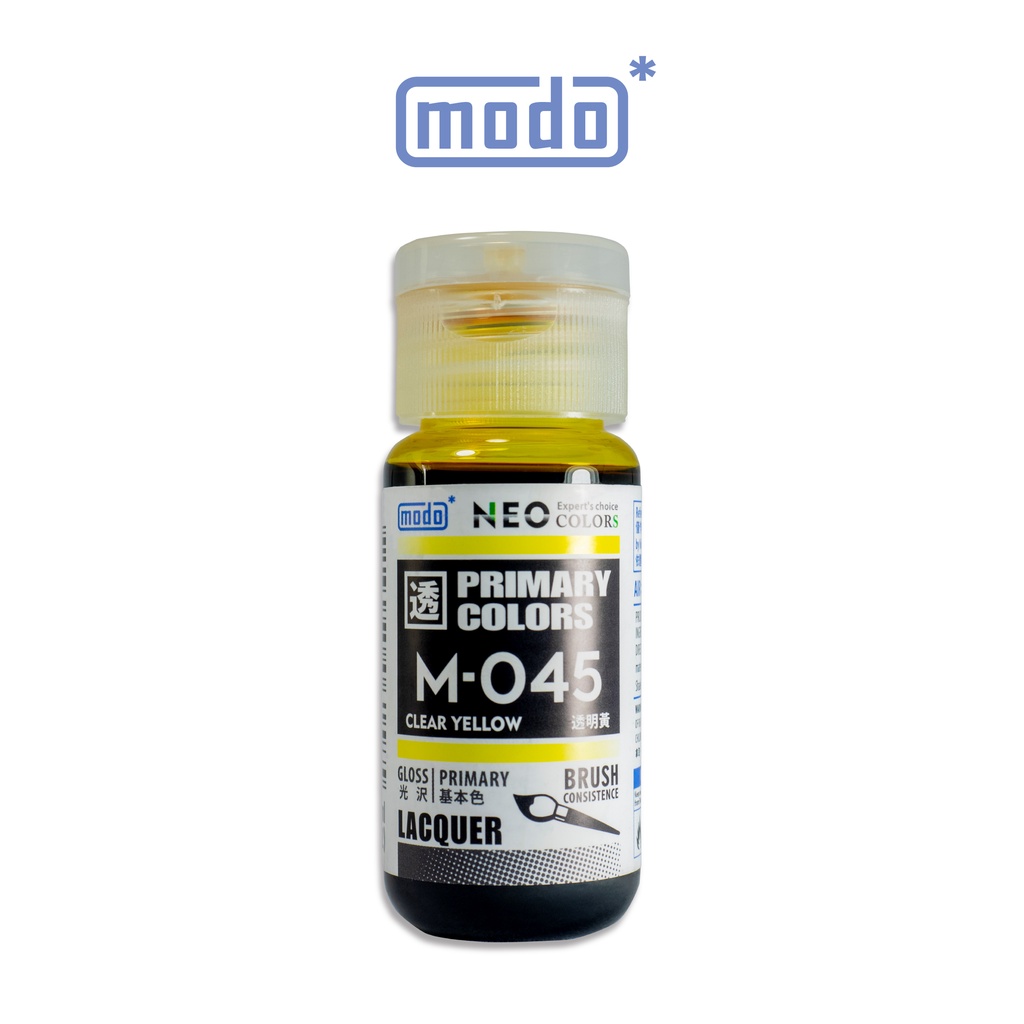 【modo摩多製造所】 NEO M-045 M045 modo透明黃/30ML/模型漆｜官方賣場 | 蝦皮購物