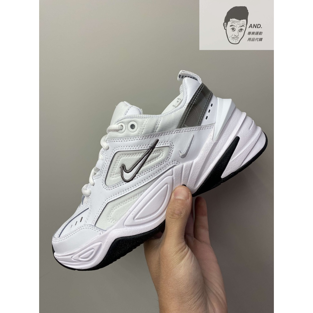 【AND.】NIKE M2K TEKNO 白銀 休閒 運動 老爺鞋 女款 BQ3378-100 | 蝦皮購物