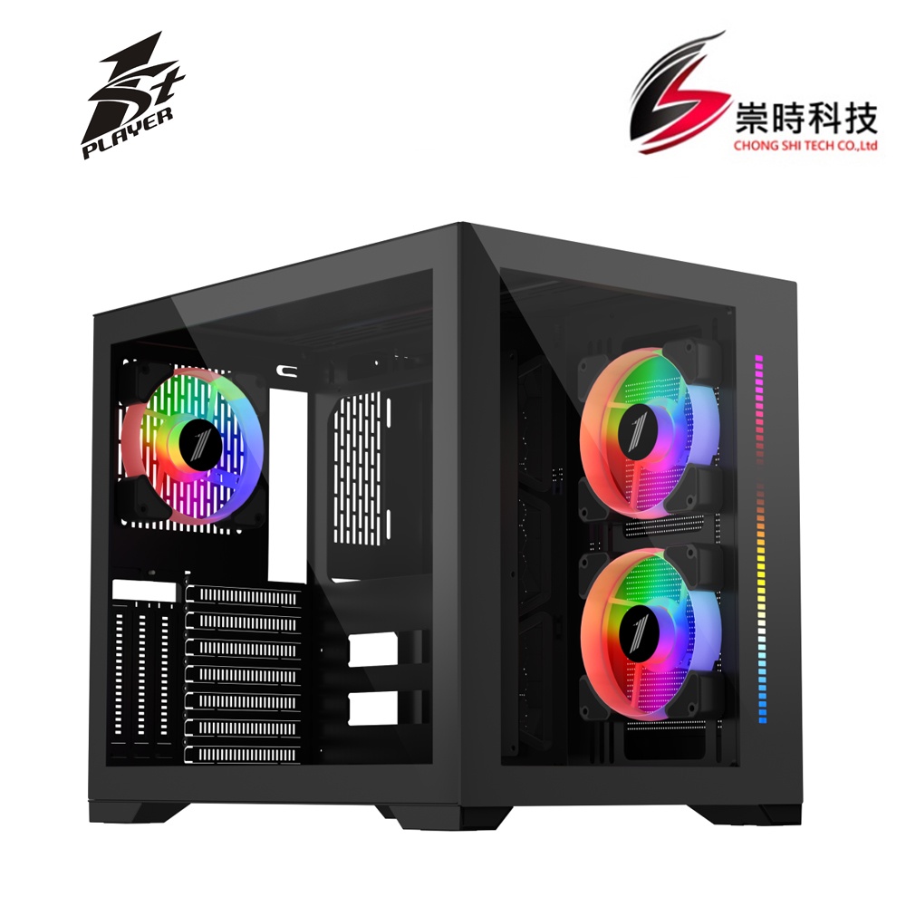 1st Player 首席玩家 SP7(B)/黑色/ATX/顯卡長40/CPU高18.5/電腦機殼/崇時電腦 | 蝦皮購物
