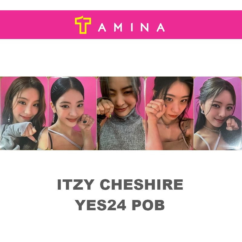 ITZY 6th Mini Album CHESHIRE Yes24 POB Photocard | 蝦皮購物