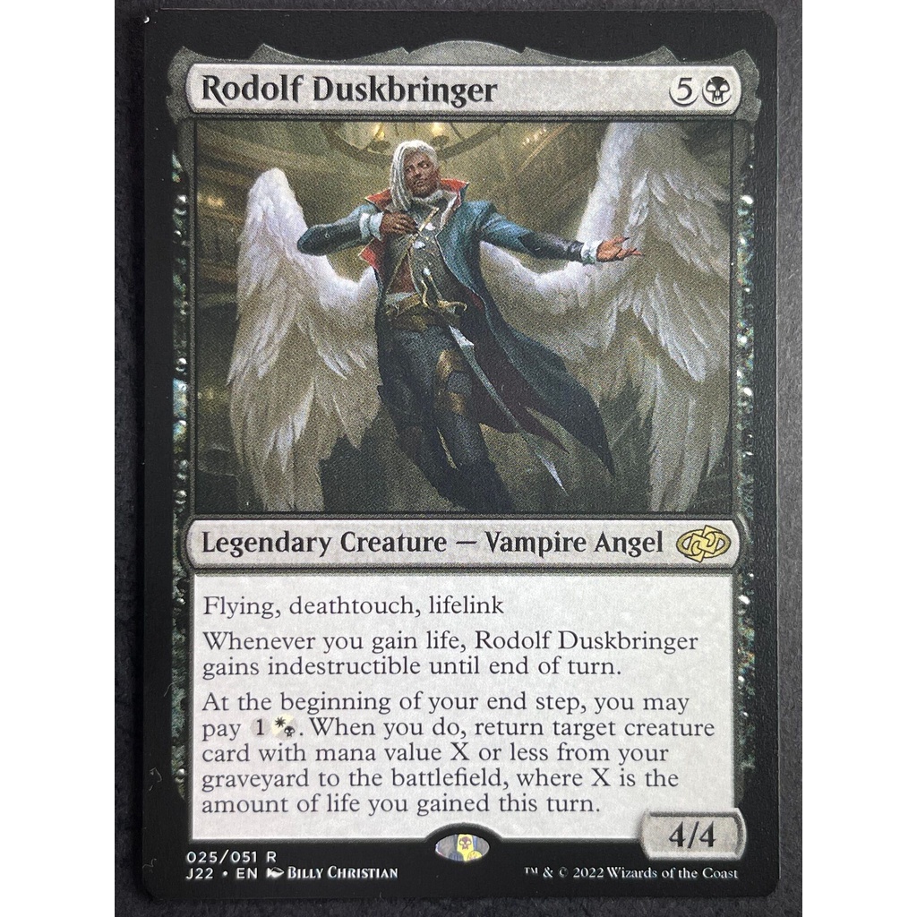 [Lucky] 🌸魔法風雲會 MTG🌸 Jumpstart 2022 (J22) Rodolf Duskbringer | 蝦皮購物