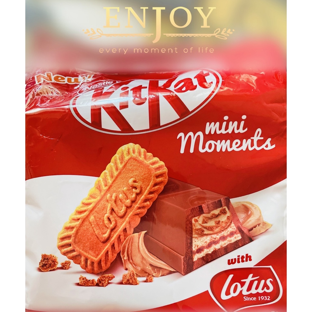 雀巢Kit Kat「Lotus蓮花脆餅巧克力(3個一組分享包)，超夯「Lotus蓮花脆餅」變身酥脆巧克力，巧克力控必嘗 | 蝦皮購物