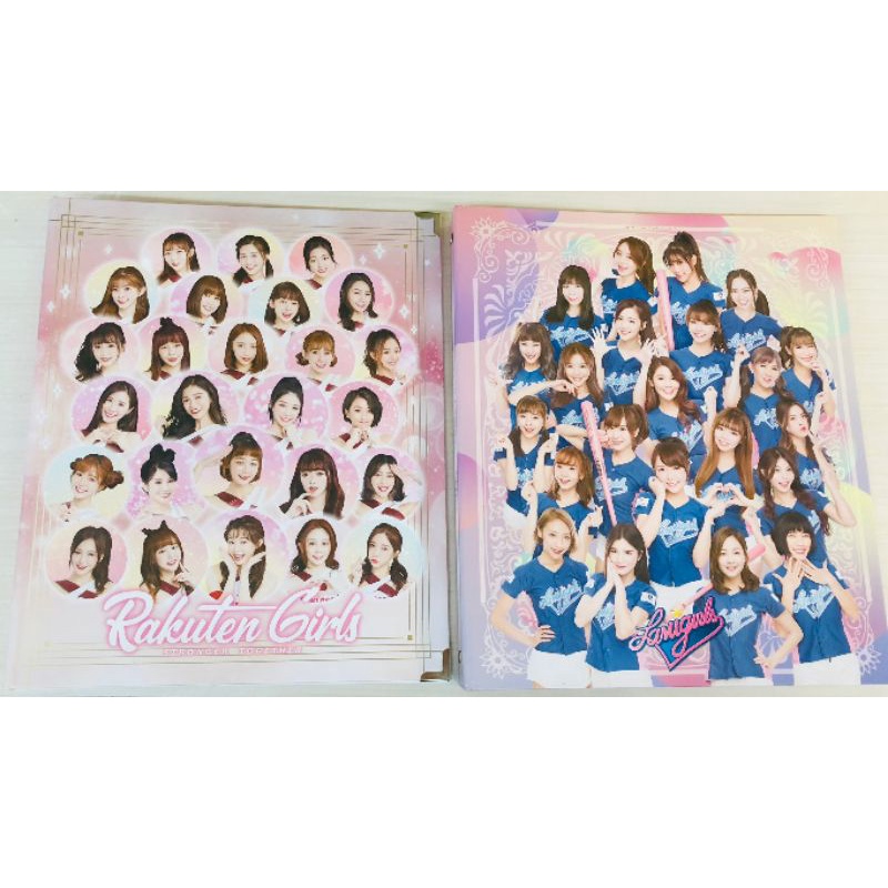 Lamigirls Rakuten girls 樂天女孩 收藏卡冊 無內頁 林襄 Yuri 孟潔 籃籃 | 蝦皮購物