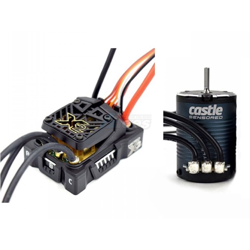卡斯特 Castle 新版Mamba Micro X2 16.8V +1406-2280KV 有感防水無刷電變馬達 曼巴 | 蝦皮購物