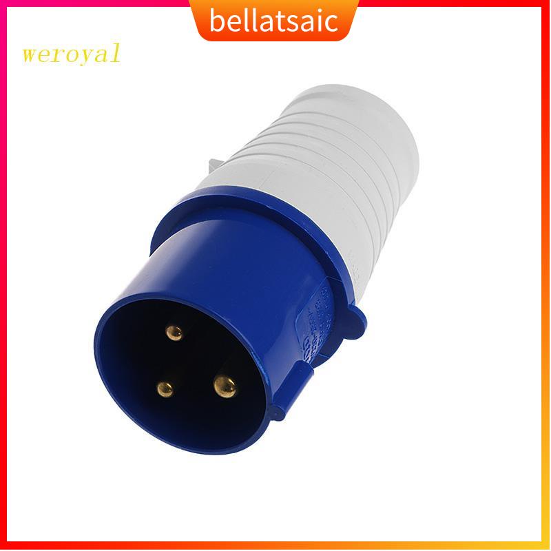 32 Amp 3 Pin Plug 220 - 250 Volt 2P+E Weatherproof IP44 32A | 蝦皮購物