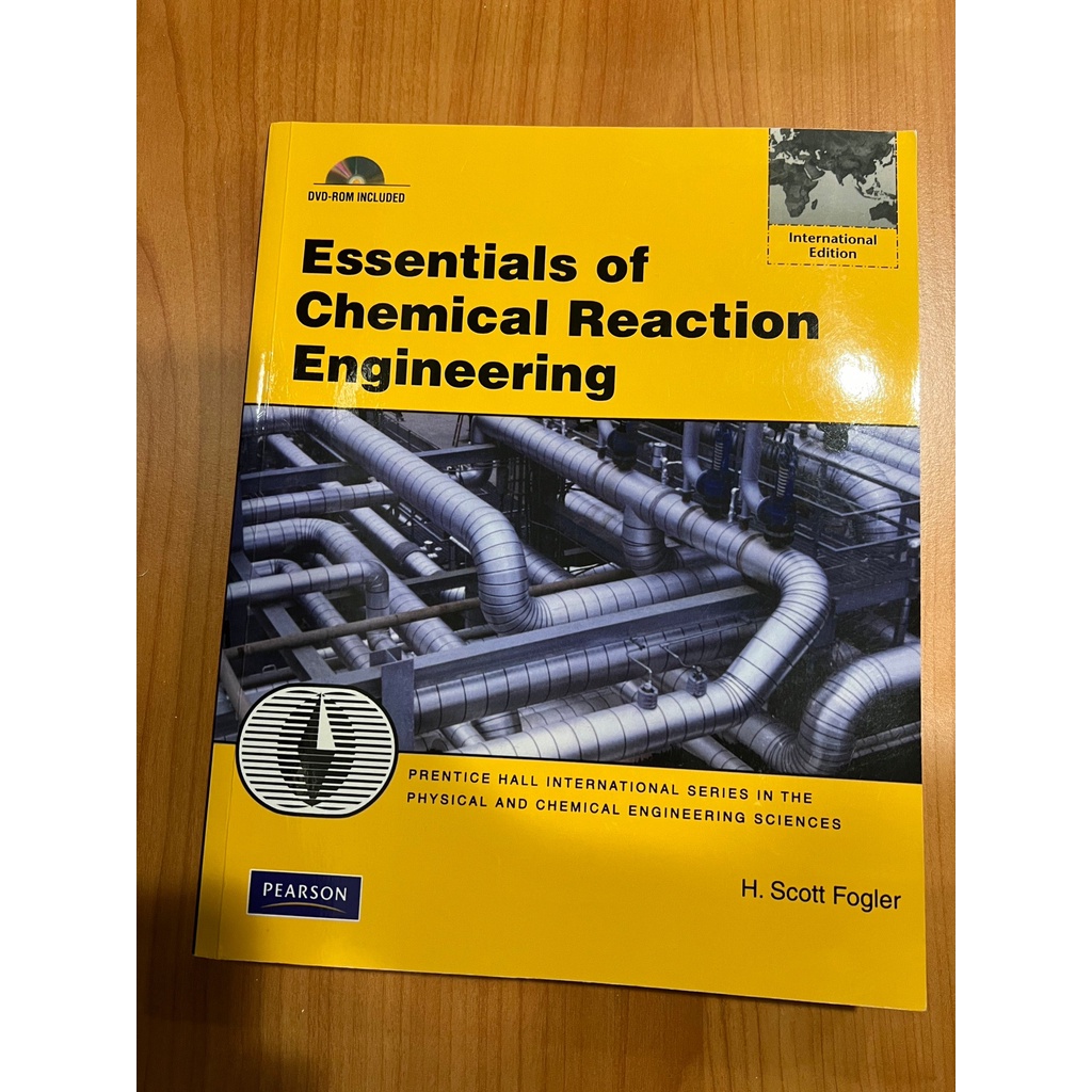 化學反應工程 原文書 Essentials of Chemical Reaction Engineering | 蝦皮購物
