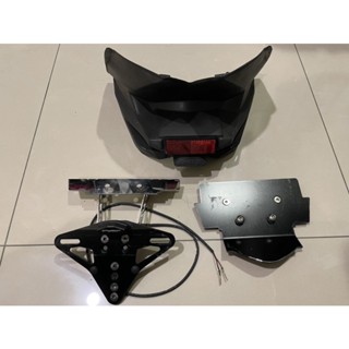 SMAX 惡搞手工廠 後牌架 惡搞 牌架 CNC LED 牌架組 牌照架 後牌板 牌板 牌照 大牌架 FORCE155 | 蝦皮購物