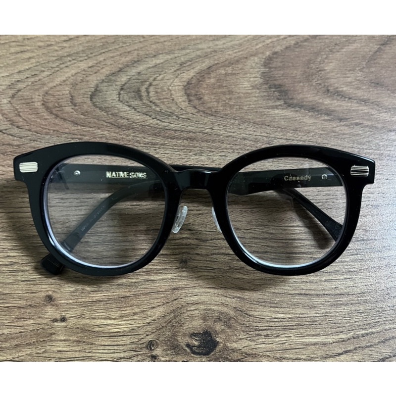 Native sons CASSADY 日本製 潮流眼睛品牌 夠於恩瑞眼睛 黑框 粗框 | 蝦皮購物