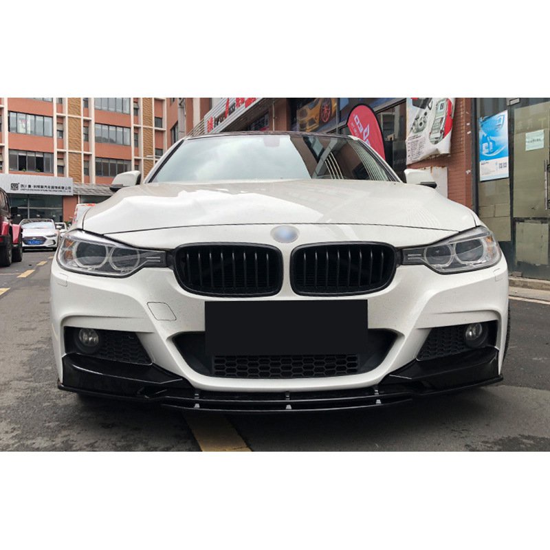 適用13-19寶馬3係F30改裝3D款前脣前剷包角320li改MP款前脣小包圍臺灣發貨 SIFL | 蝦皮購物