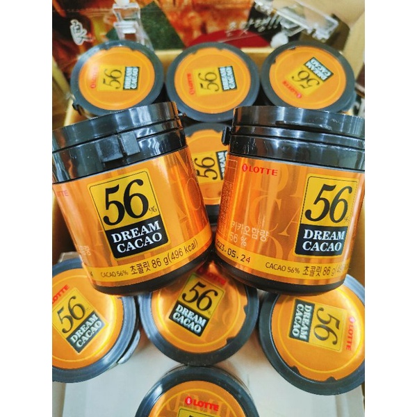 即期出清 韓國樂天 LOTTE 骰子巧克力56% 86g | 蝦皮購物