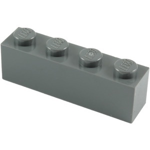 正版樂高LEGO 全新 基本磚 1x4 深灰 Brick 4211103 3010 | 蝦皮購物