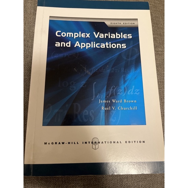 【二手】complex variables and applications 8th 原文書 | 蝦皮購物