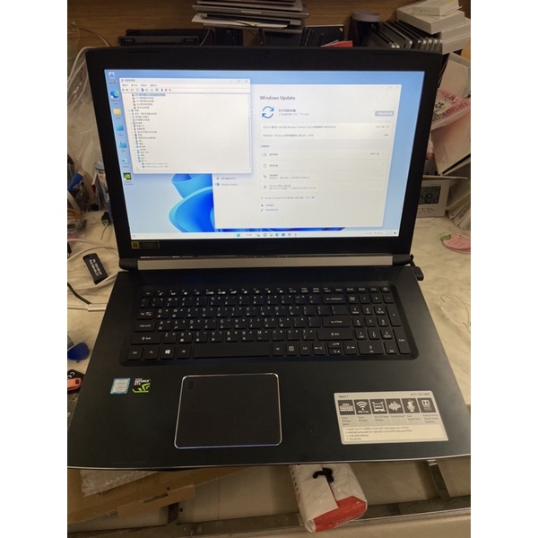 真猛電腦 acer 電競 aspire a717-72g 500G ssd 1tb 16gb 17吋 Gtx1060 | 蝦皮購物