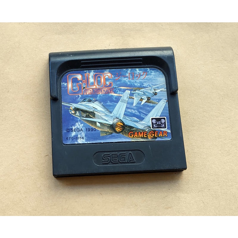 SEGA GAME GEAR GG日版遊戲- G-LOC: Air Battle 空戰（瘋電玩） | 蝦皮購物