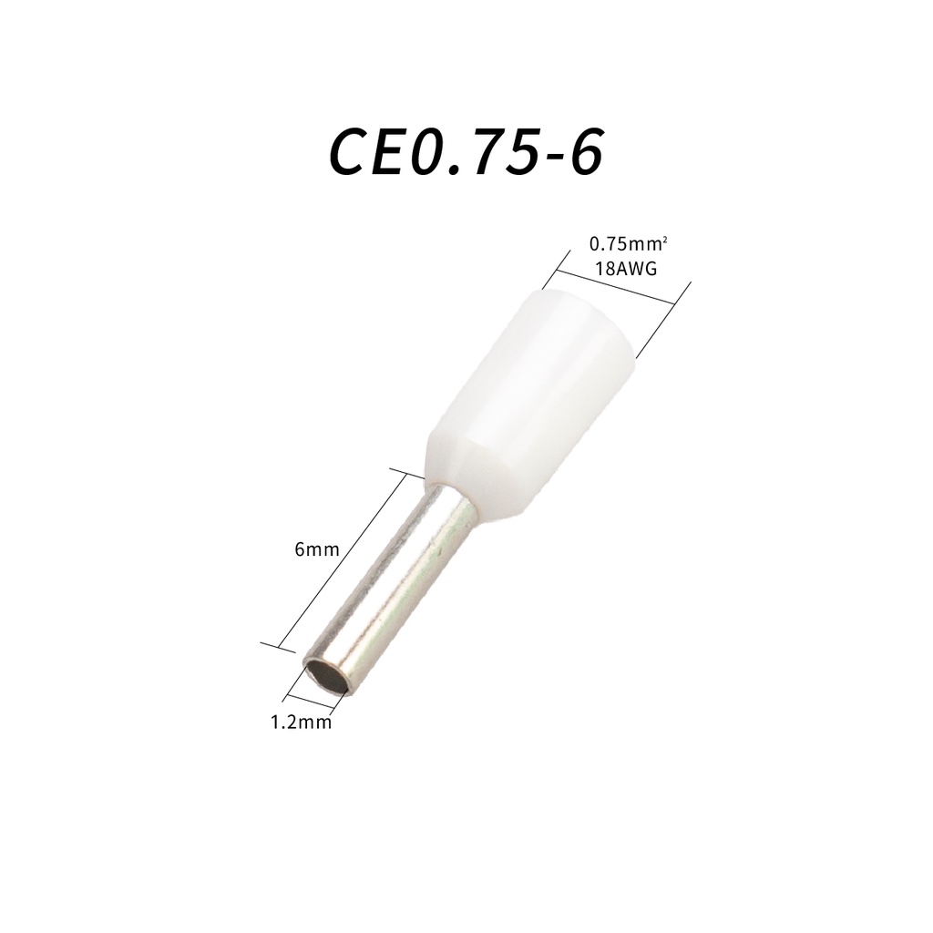 【大山電子】 歐式端子 ET端子 管型端子 管狀端子 UL認證 DIN46228/4 0.14~16mm² 多股壓接 | 蝦皮購物