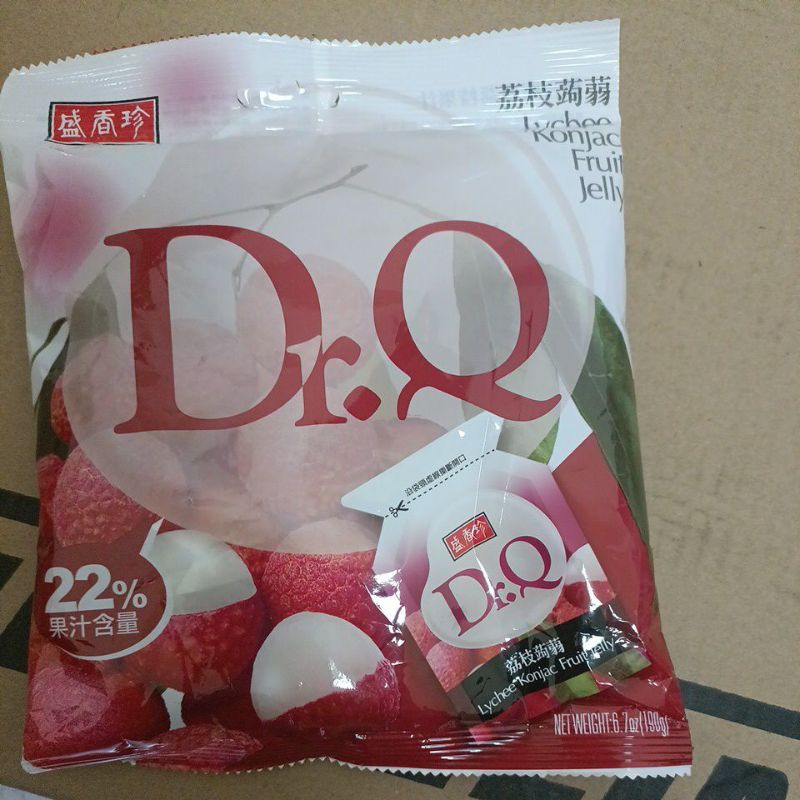 盛香珍DR.Q荔枝蒟蒻 水蜜桃 190g(2025/04/25) | 蝦皮購物