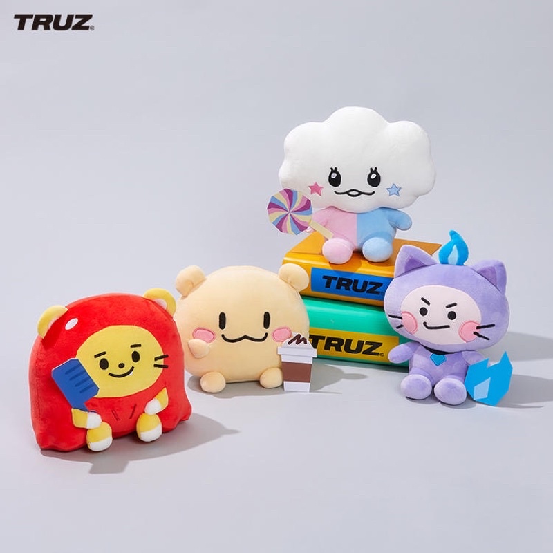 [預購+現貨]TRUZ 坐姿娃娃 公仔 treasure ROMY CHILLI RURU | 蝦皮購物