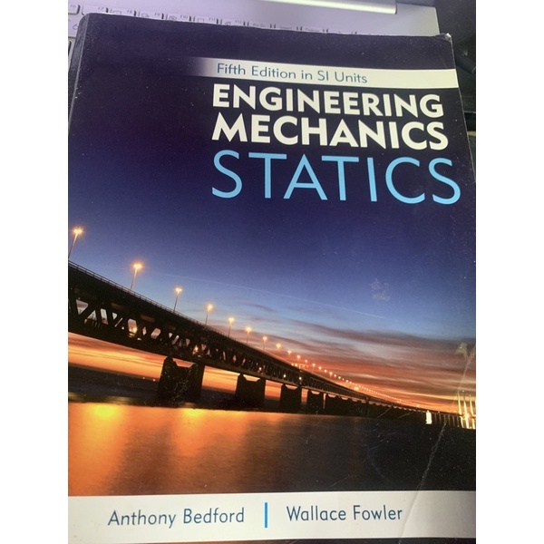 Fifth Edition in SI Units ENGINEERING MECHANICS STATICS Anth | 蝦皮購物